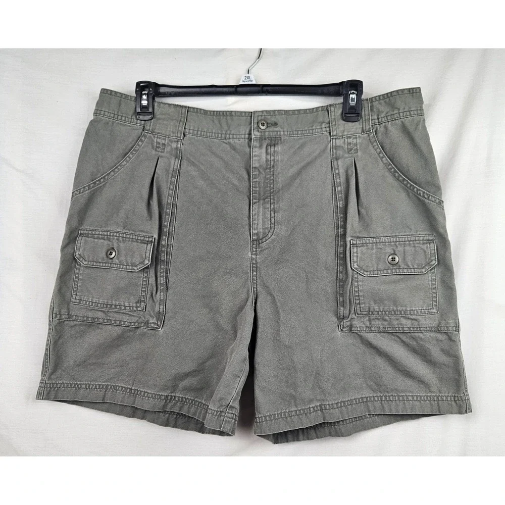 Cabela's | Shorts | Cabelas Mens Cargo Shorts 4 Green Cotton Canvas ...